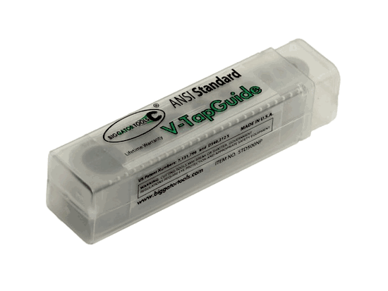 Big Gator Tools STD500DNP V Style Hand Tap Guide - 32 Standard Ground ...