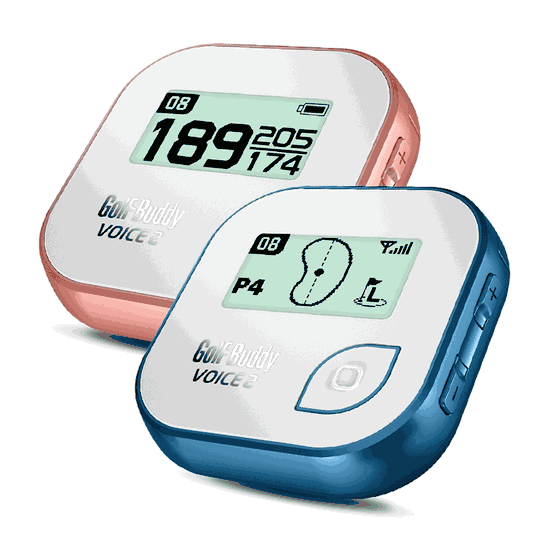 GolfBuddy Voice 2 Golf GPS Rangefinder Multilingual Talking GPS ...