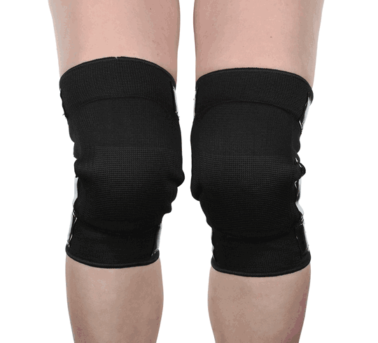 Mighty Grip Pole Dance Black Tacky Open Back Knee Protectors for Pole ...