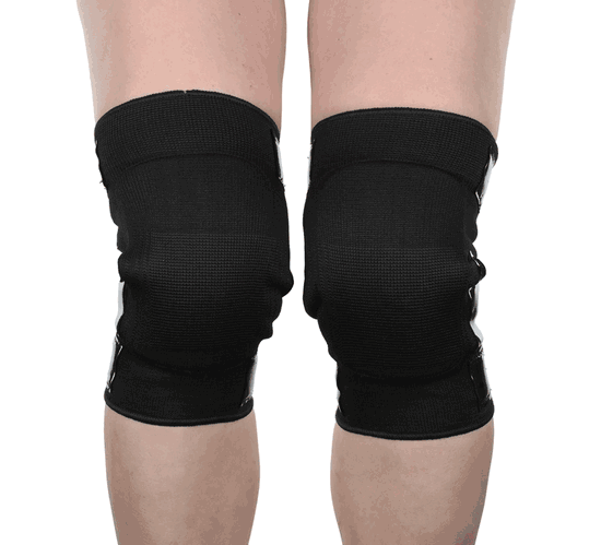 Mighty Grip Pole Dance Black Tacky Open Back Knee Protectors for Pole ...