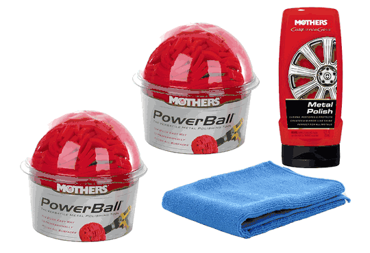 Mothers Power Ball 2-pack combo with Powermetal Polish and Free ...