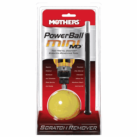 Mothers PowerBall Mini MD The "Metal Doctor" Scratch Removing Tool ...