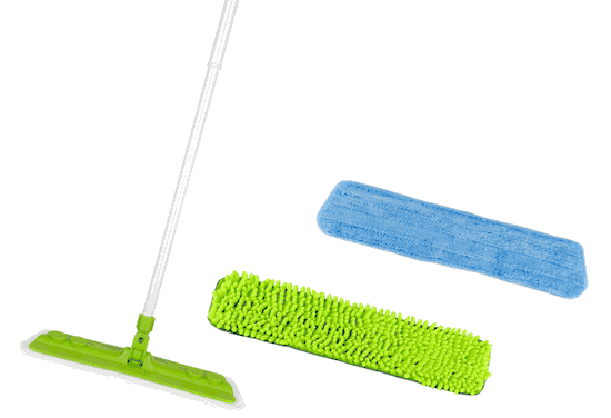 Starfiber Star Mop Pro Green Kit and 2 Microfiber Pads