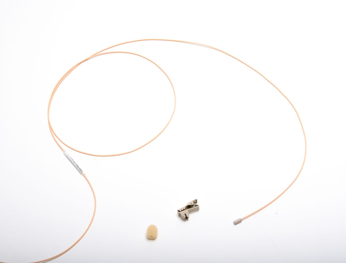 Omni Lapel / Hair /Wig Microphones micro-miniature 3 mm