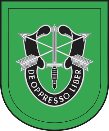 10th Special Forces Group Flash Decal