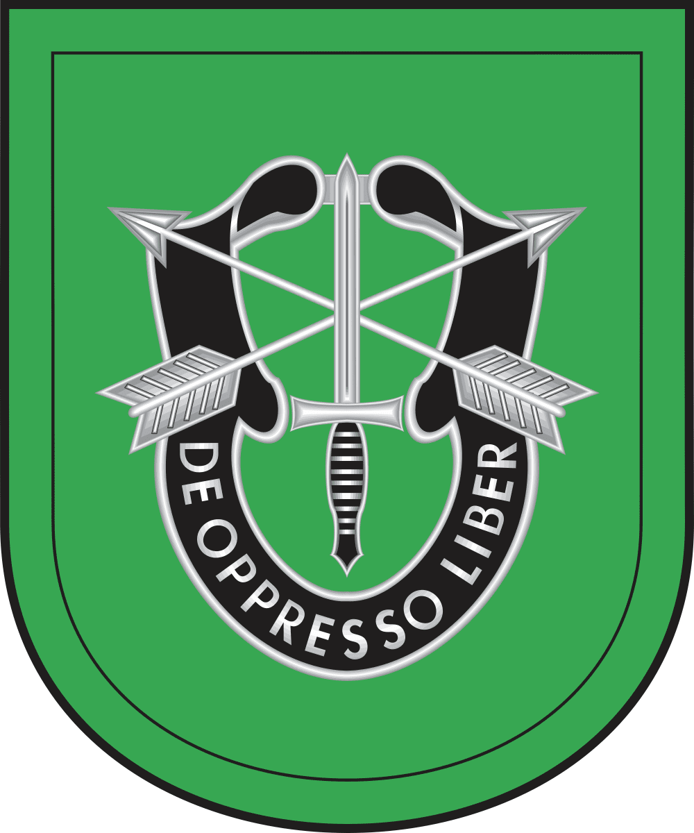 10th Special Forces Group Flash Decal