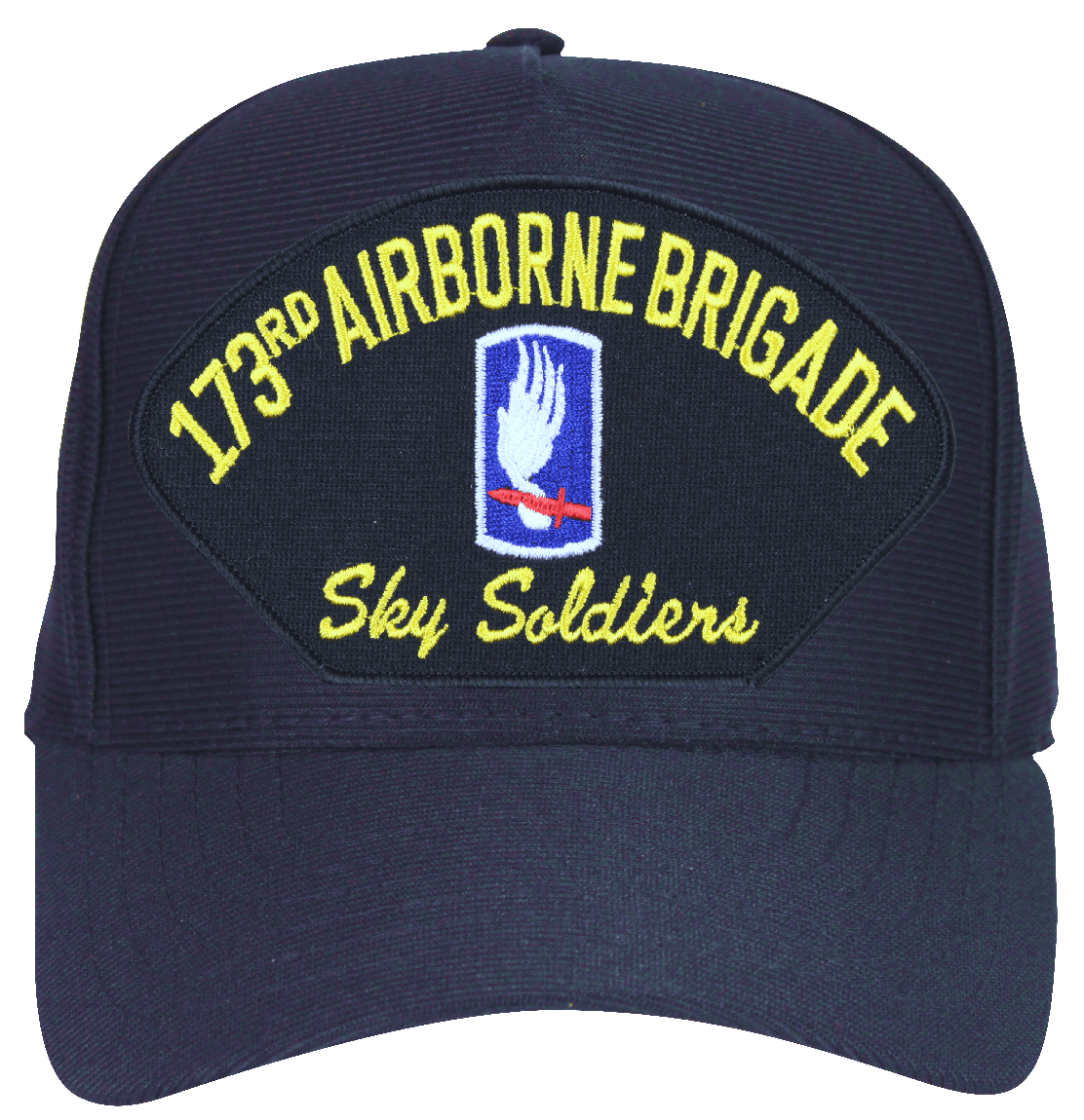 173rd Airborne Brigade 'Sky Soldiers' with Patch Ball Cap