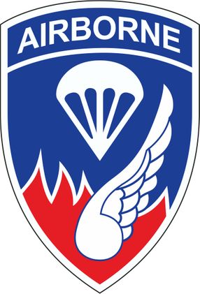 187th Infantry Regiment Airborne Patch Decal
