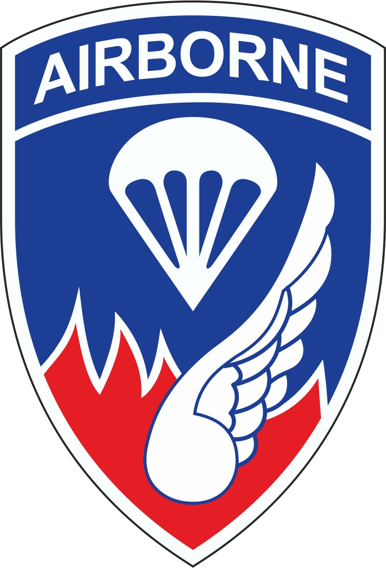 187th Infantry Regiment Airborne Patch Decal