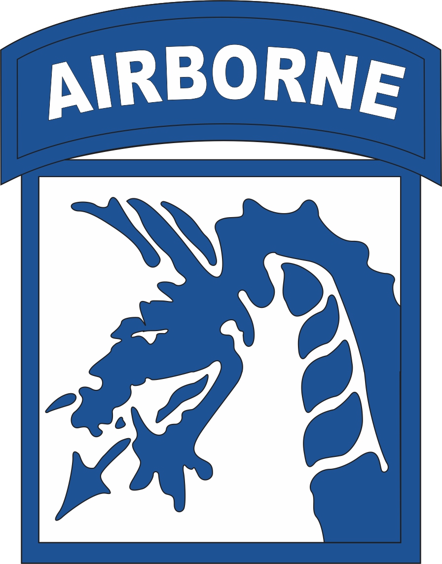 18th Airborne Corps Patch Vinyl Transfer Decal