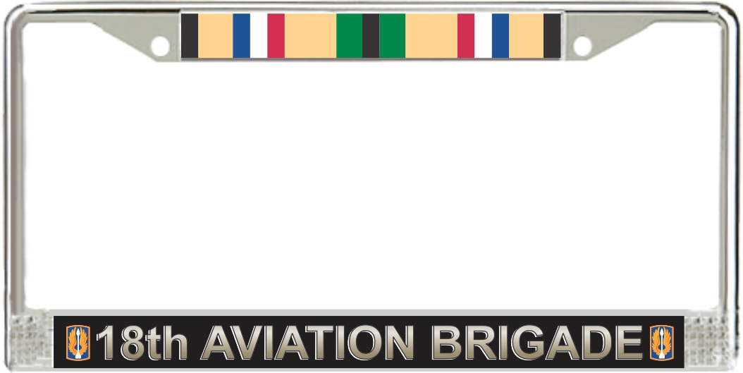 18th Aviation Brigade Gulf War Veteran License Plate Frame