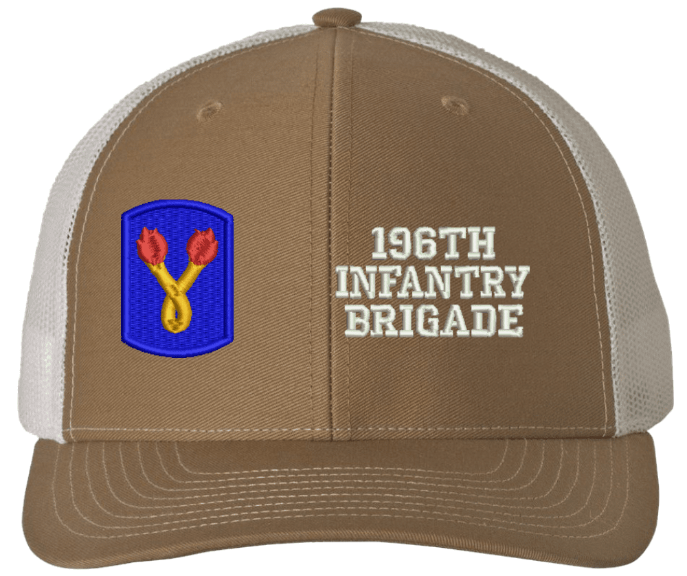196th Infantry Brigade Made in the USA Mesh-Back Cap
