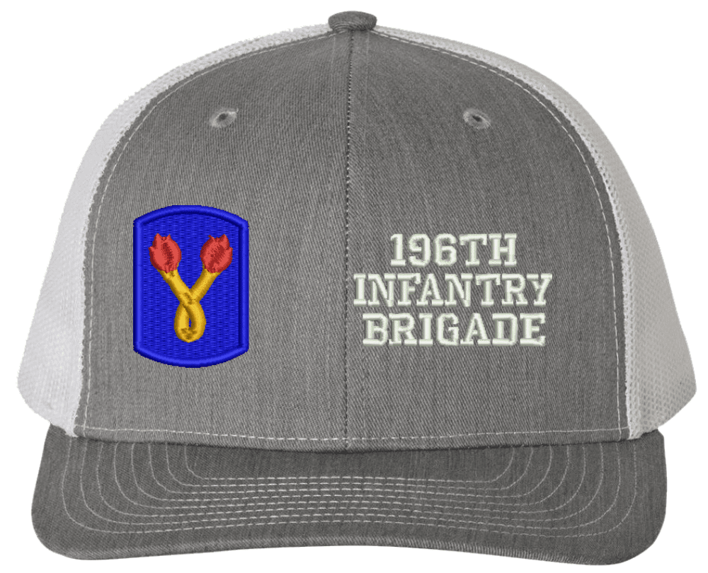196th Infantry Brigade Made in the USA Mesh-Back Cap