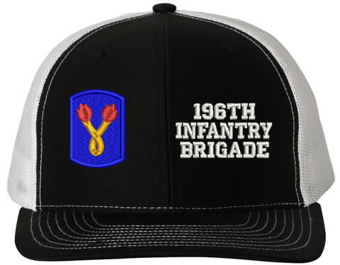 196th Infantry Brigade Made in the USA Mesh-Back Cap