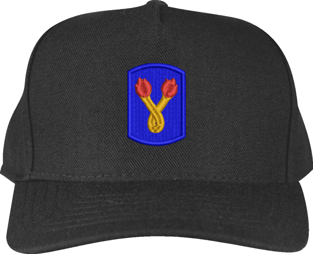 196th Infantry Brigade Custom Embroidered Cap