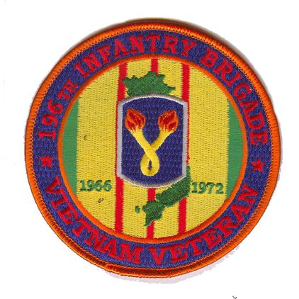 196th Light Infantry Brigade Vietnam Veteran Patch