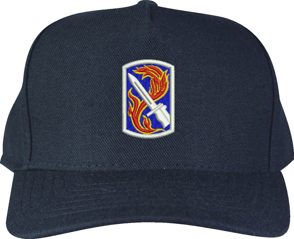 198th Light Infantry Brigade Custom Embroidered Cap