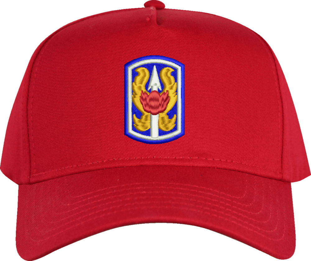 199th Infantry Brigade Custom Embroidered Cap