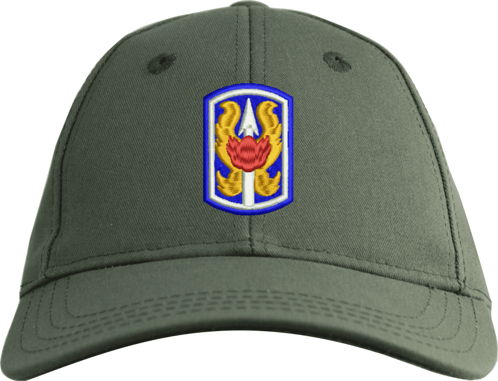 199th Infantry Brigade Custom Embroidered Cap