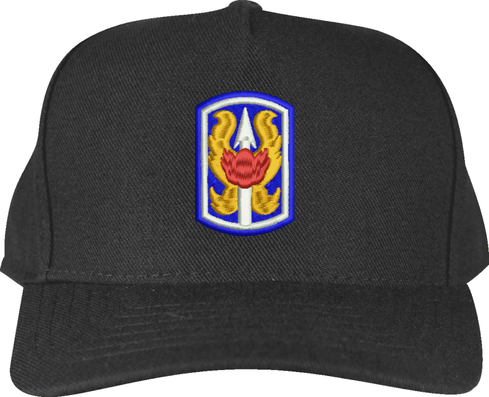 199th Infantry Brigade Custom Embroidered Cap