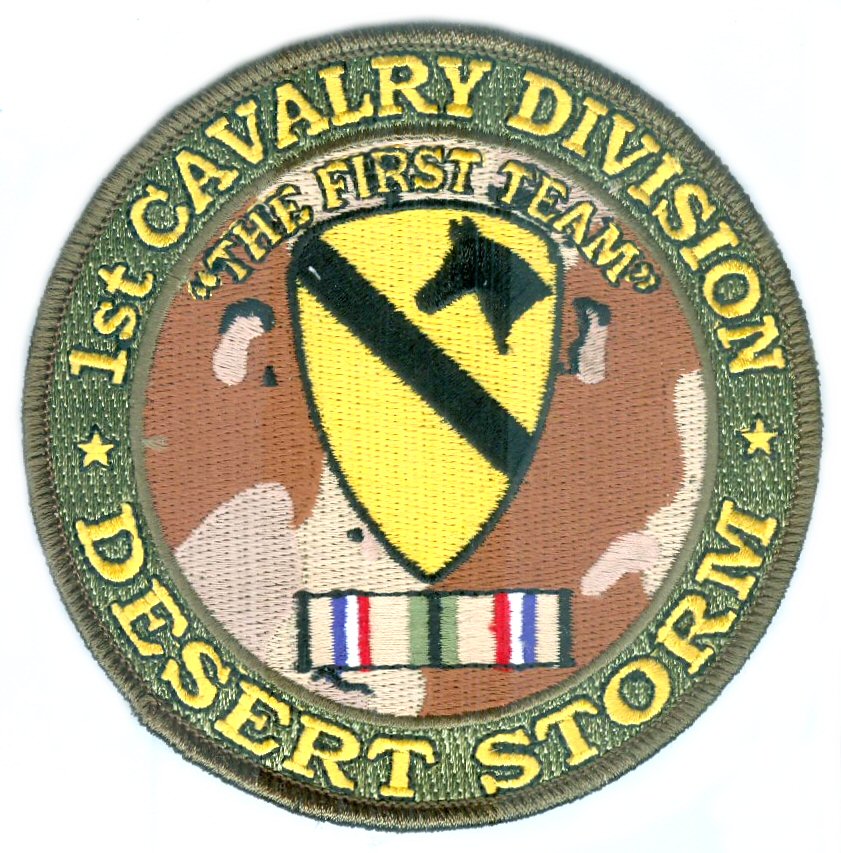 1st Cavalry Division Desert Storm Patch