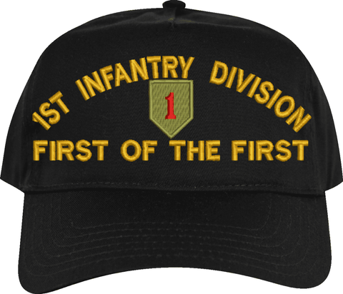 1st Infantry Division 'First of the First' Embroidered Cap