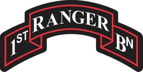 1st Ranger Battalion Decal