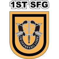 1st Special Forces Group Decal Sticker