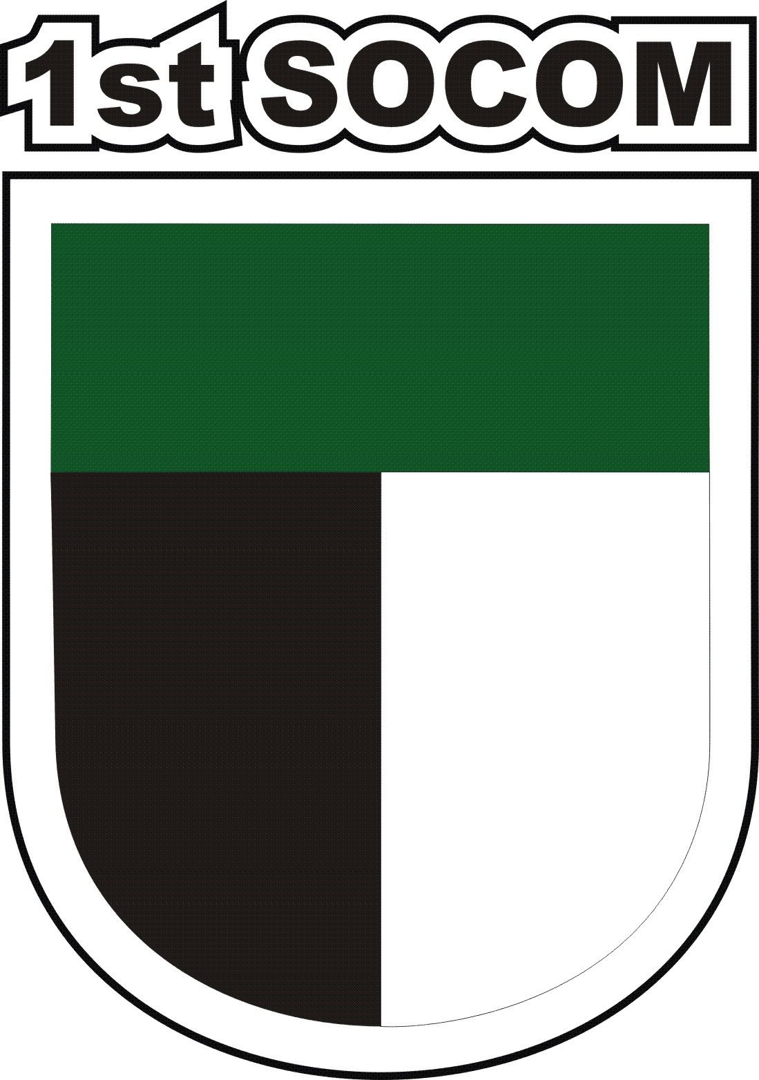 1st Special Operations Command SOCOM Decal Sticker