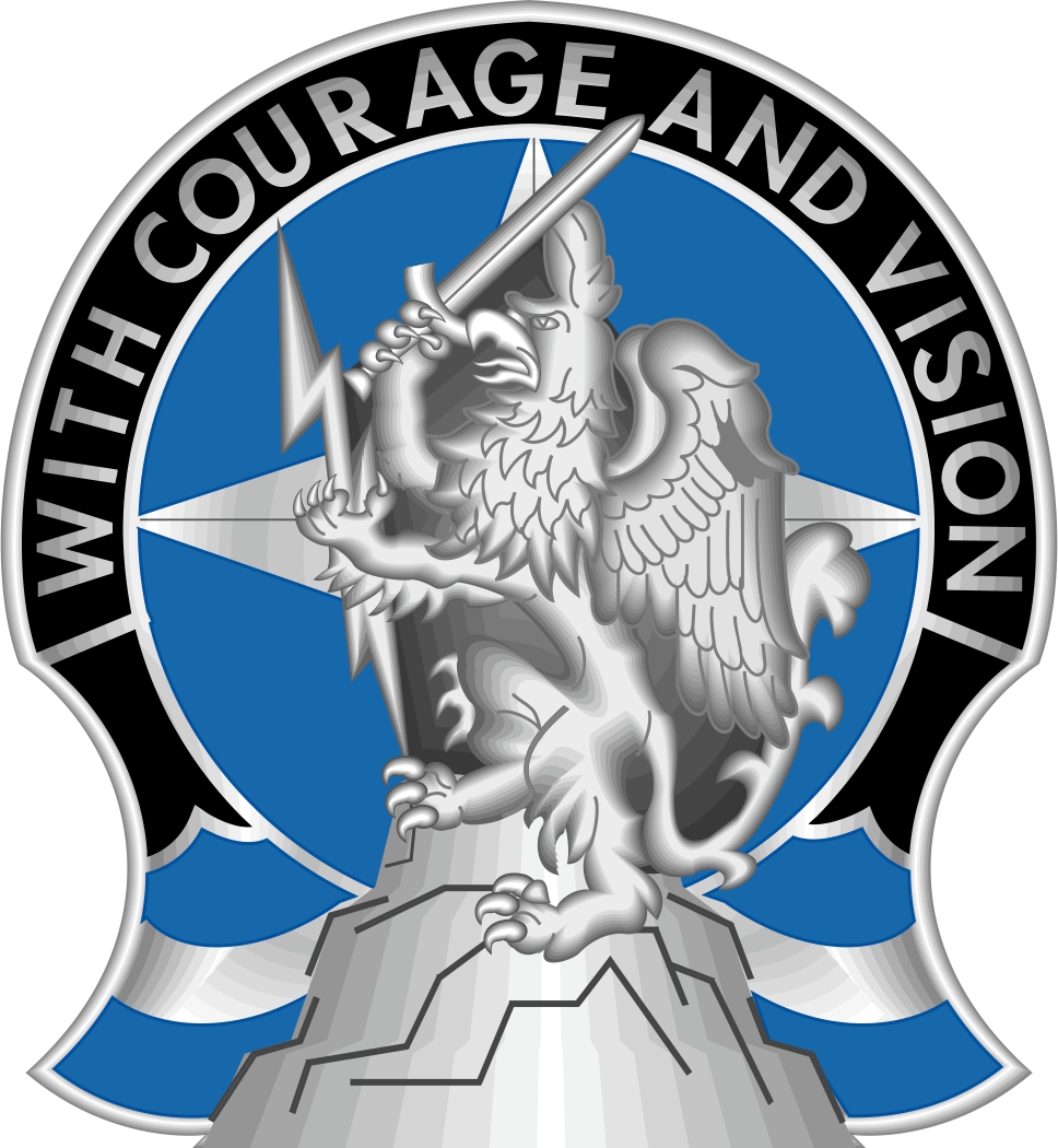 201st Battlefield Surveillance Brigade Unit Crest Vinyl Transfer Decal