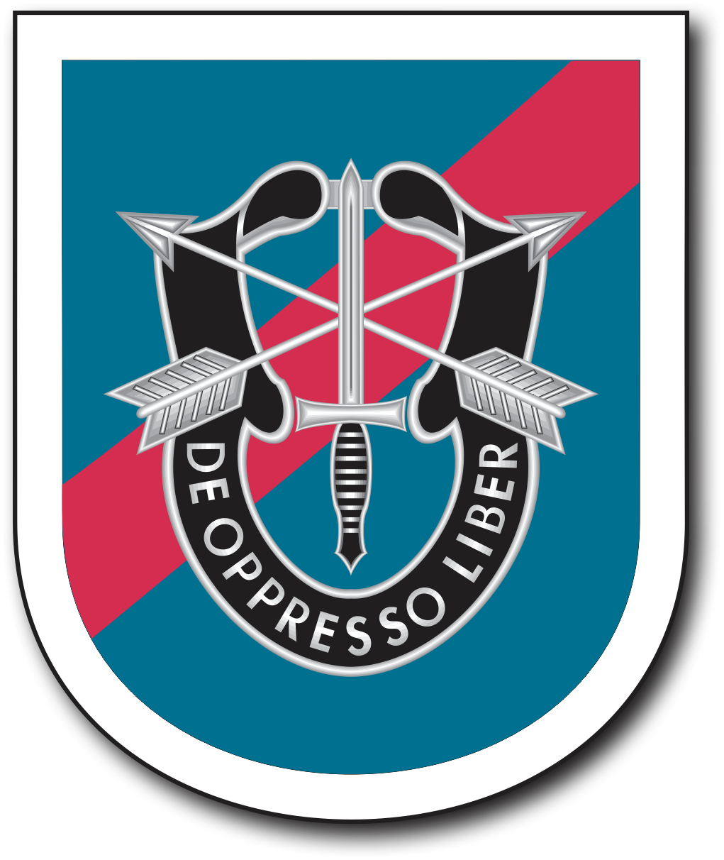 20th Special Forces Group Flash Decal