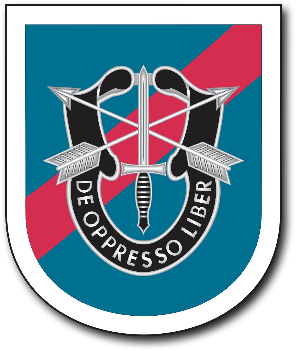 20th Special Forces Group Flash Decal