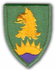 221ST MILITARY POLICE BRIGADE 3" MILITARY PATCH