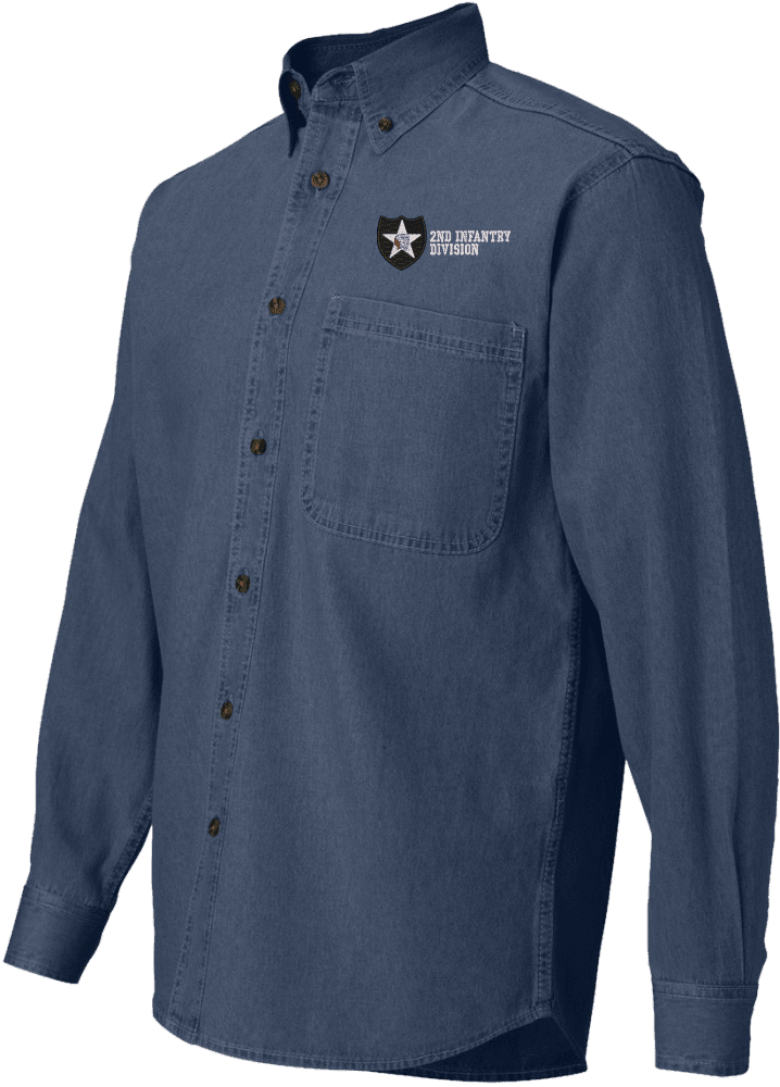2nd Infantry Division Denim Shirt