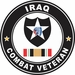 2nd Infantry Division Iraq Combat Veteran Decal