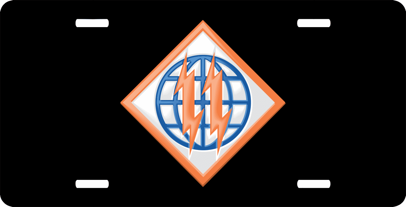 2nd Signal Brigade License Plate