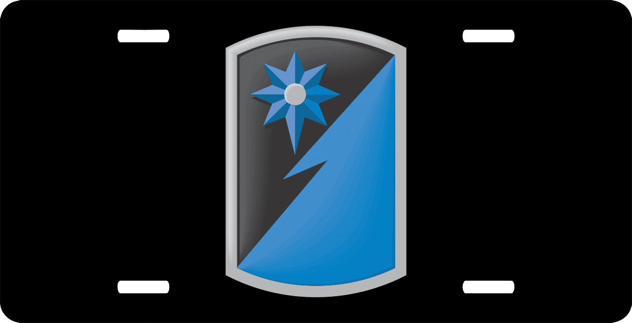 319th Military Intelligence Brigade License Plate