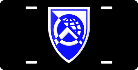 360th Civil Affairs Brigade License Plate