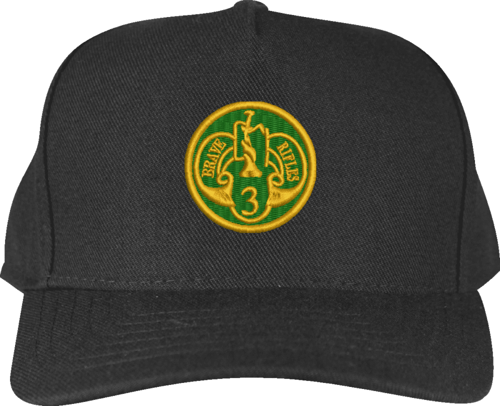 3rd Armored Cavalry Regiment Custom Embroidered Cap