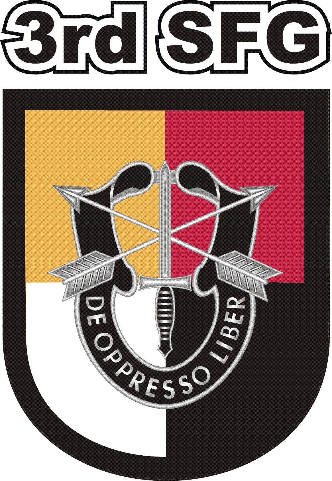 3rd Special Forces Group Decal