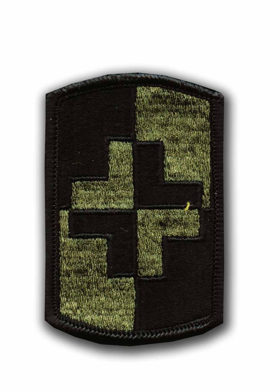 4TH MEDICAL BRIGADE SUBDUED 3" MILITARY PATCH