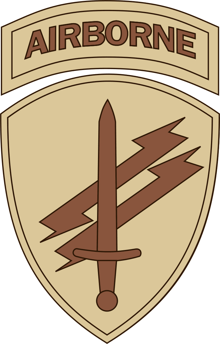 4th Psychological Operations Group Desert Camo Decal