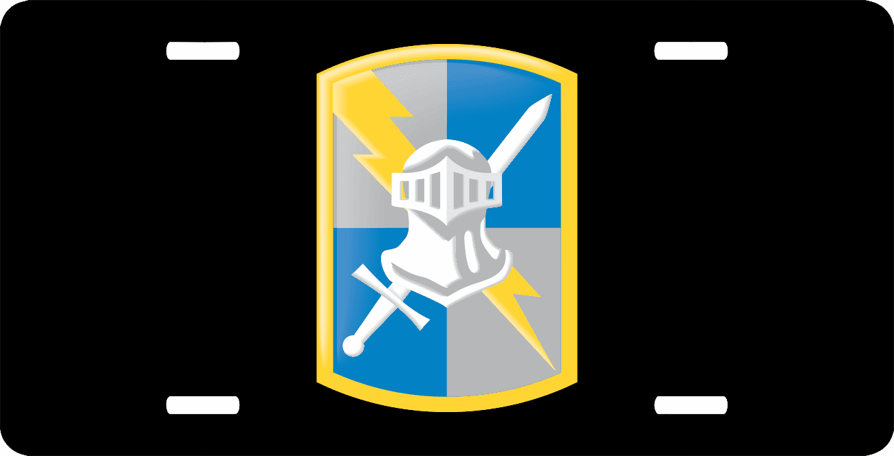 513th Military Intelligence Brigade License Plate