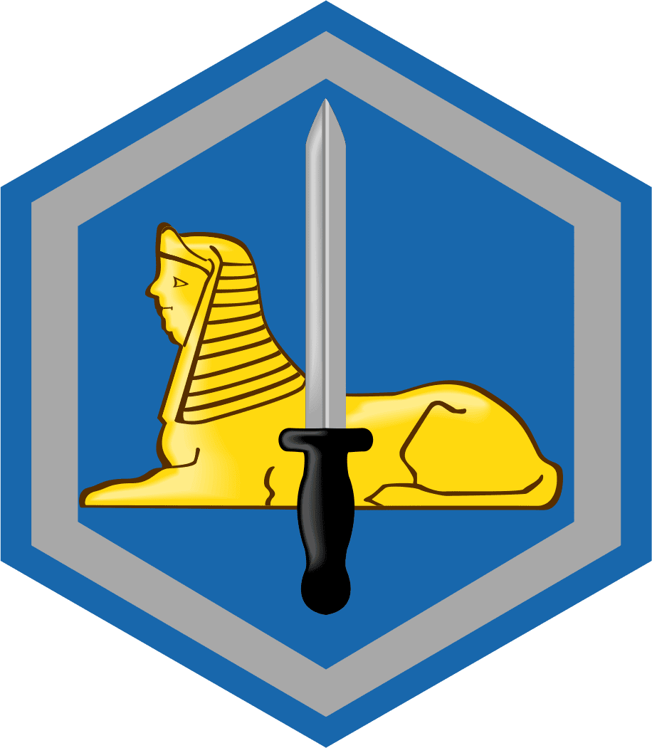 66th Military Intelligence Brigade Patch Vinyl Transfer Decal