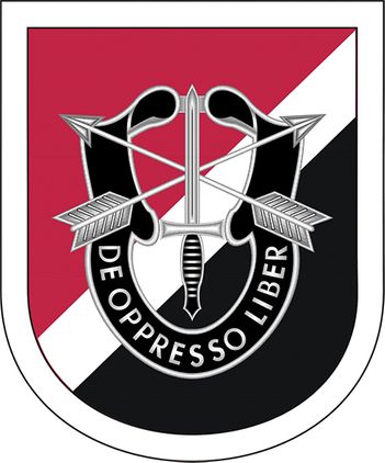 6th Special Forces Group Flash Decal
