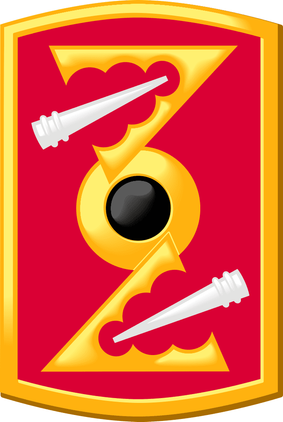 72nd Field Artillery Brigade Patch Vinyl Transfer Decal