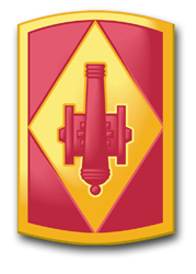 75th Field Artillery Brigade Patch Vinyl Transfer Decal