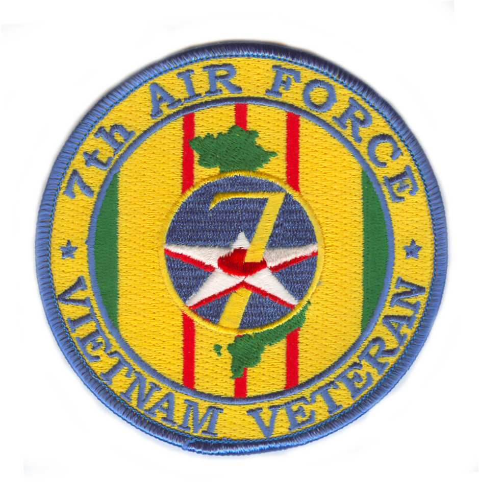 7th Air Force Vietnam Veteran Patch
