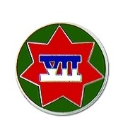 7TH ARMY CORPS LAPEL PIN