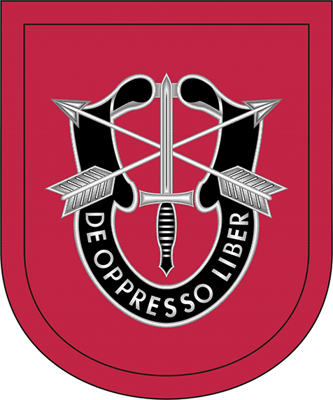 7th Special Forces Group Flash Decal